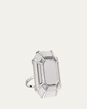 Judith Leiber Emerald-cut Ring Minaudiere