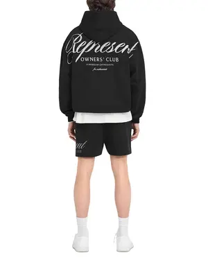 REPRESENT Owner's Club Logo Hoodie - Black