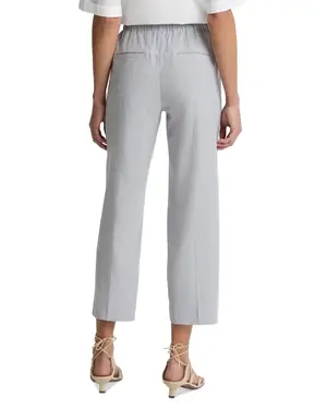 Vince Linen-blend Pull-on Tapered Pants - Bay Mist
