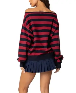EDIKTED Sterling Striped Sweater - Mix Multi