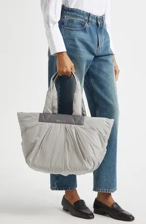 VEECOLLECTIVE Medium Caba Recycled Polyester Tote