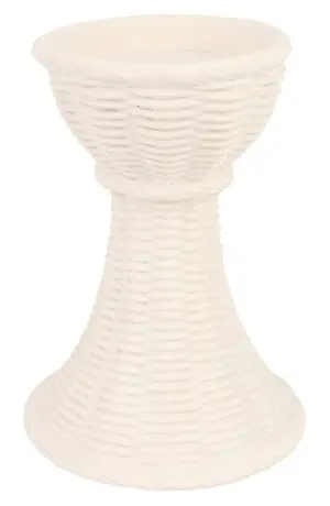 VIETRI Casa Larger Candlestick Natural