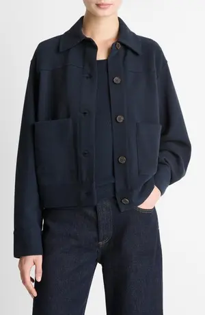 Women's Dropped Shoulder Jacket