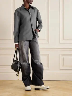 Marni Embroidered Wool Shirt