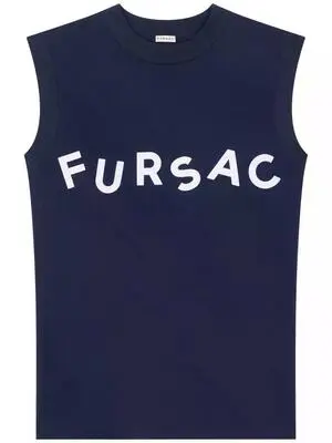 FURSAC Flocked-logo Tank Top