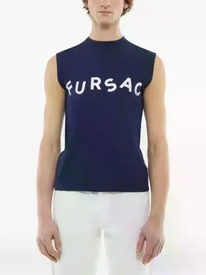 FURSAC Flocked-logo Tank Top