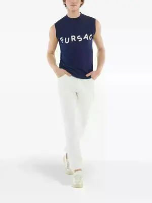 FURSAC Flocked-logo Tank Top