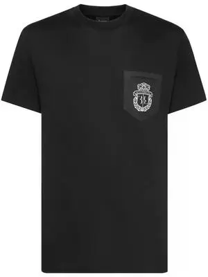BILLIONAIRE Logo-print T-shirt - Black