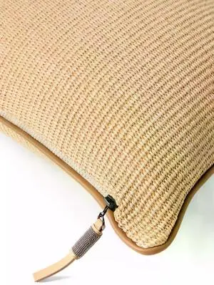 Brunello Cucinelli Techno Raffia Cushion