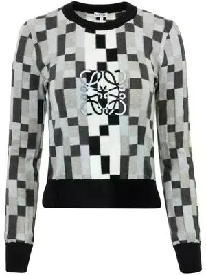 LOEWE LOEWE Anagram Cotton Sweater