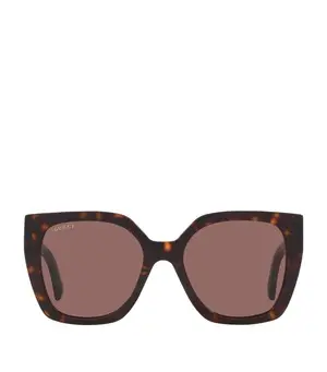 Gucci Acetate Sunglasses 0GC002027 Brown