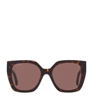 Gucci Acetate Sunglasses 0gc002027 - Brown