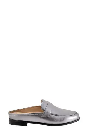 Trotters Lola Loafer Mule - Pewter
