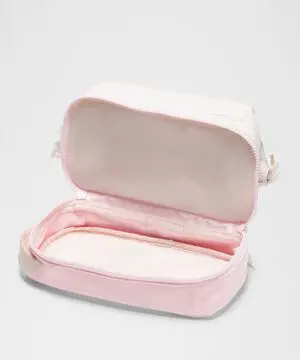Lululemon Dual-compartment Toiletry Bag - Light Ivory/pink Pearl