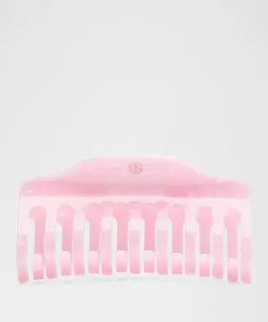 Lululemon Jumbo Claw Clip - Pink Parfait/pink Peony