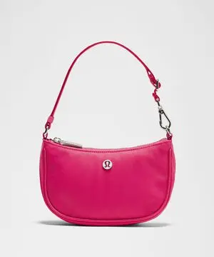 Lululemon City Essentials Mini Shoulder Bag Raspberry Coulis