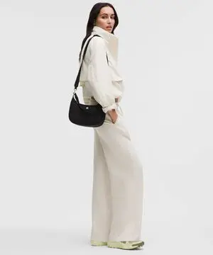 Lululemon City Essentials Small Shoulder Bag 3l - Black/silver