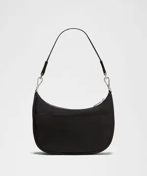 Lululemon City Essentials Small Shoulder Bag 3l - Black/silver