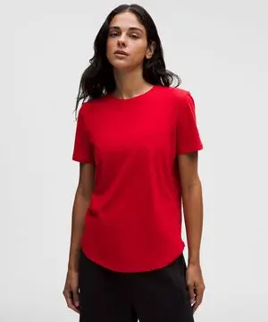 Lululemon Curved Hem T-shirts For Women