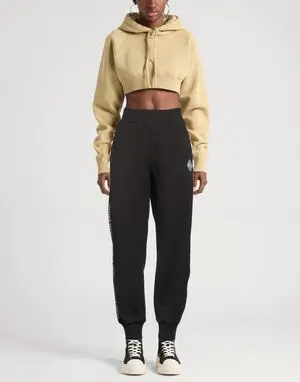 Armani Exchange Track Pants In Polyester Blend - Black