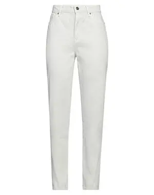 Armani Exchange Cotton Tapered Jeans - Ivory