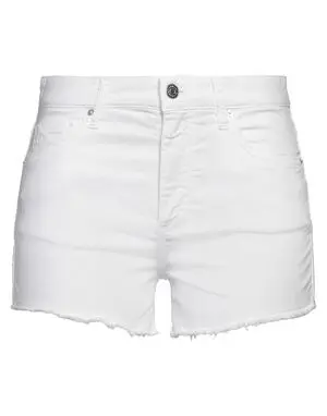 Armani Exchange Solid Color Shorts - White