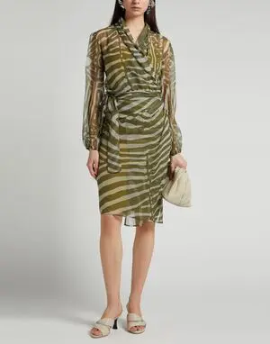 Chiara Boni La Petite Robe Mini Wrap Dress