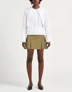 Maje Cotton Blend Mini Skirt
