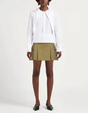 Maje Cotton Blend Mini Skirt