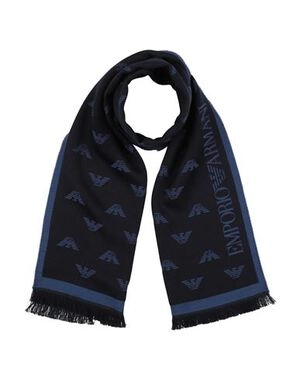 Emporio Armani Scarf Wool - Blue