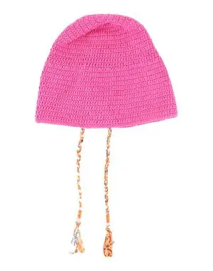 Alanui Crocheted Beanie With Appliqués