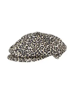 Borsalino Leopard-print Flat Cap