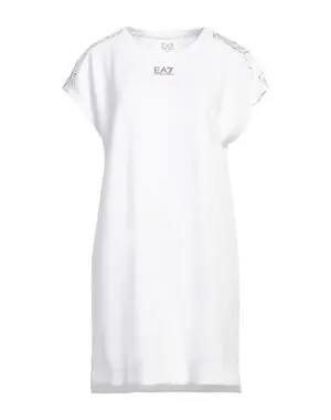 EA7 Mini T-shirt Dress - White