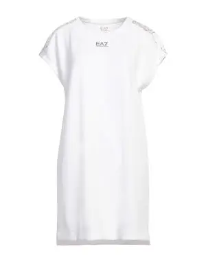 EA7 Mini T-shirt Dress - White