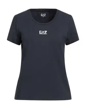 EA7 Cotton-blend T-shirt - Blue