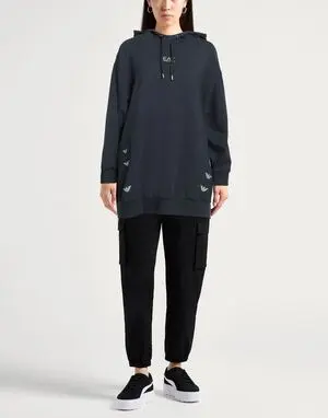 EA7 Organic Cotton Blend Jersey Sweatshirt