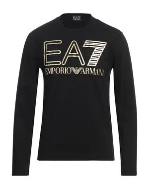 Ea7 Metallic T-shirts For Men