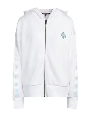 Armani Exchange Hooded Sweatshirt With Logo And Side Stripes