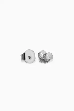 ORADINA 14k Diamond Mini Stud Earrings - White Gold