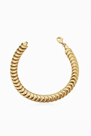 ORADINA 14k Cobra Bracelet - Yellow Gold