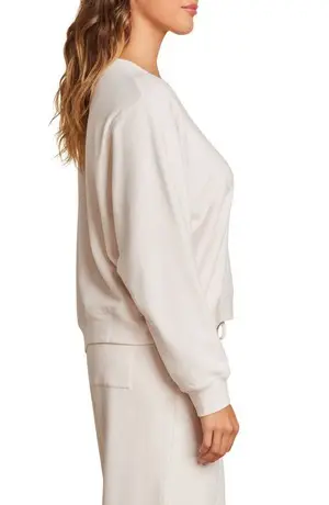 Barefoot Dreams Malibu Collection Brushed Fleece Pullover