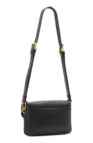 ALLSAINTS Jupiter Leather Crossbody Bag - Black