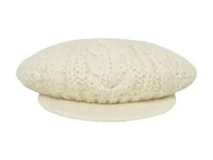 Celine Aran Mohair Wool Beret