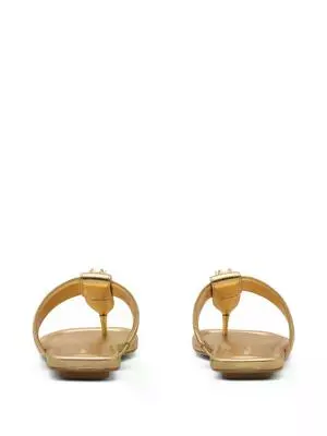 Marc Jacobs Dual T Sandals - Gold