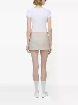 Marc Jacobs Tweed Mini Skirt - Neutrals