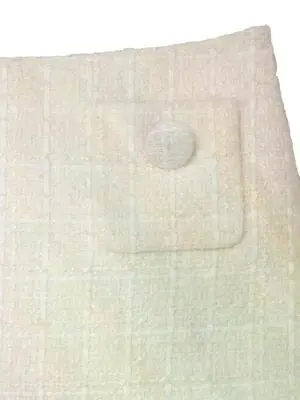 Marc Jacobs Tweed Mini Skirt - Neutrals