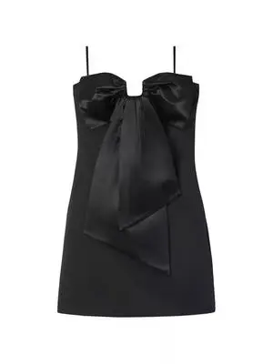 Marc Jacobs Bow Mini Dress - Black