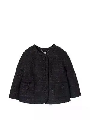 Marc Jacobs Marc Jacobs The Tweed Backwards Jacket Black