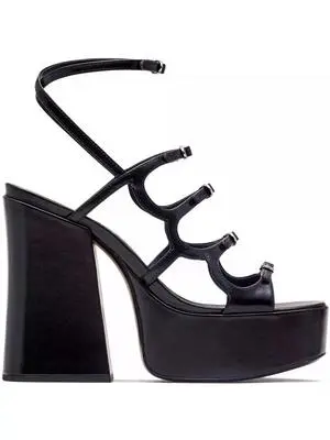 Marc Jacobs Kiki Platform Sandals - Black