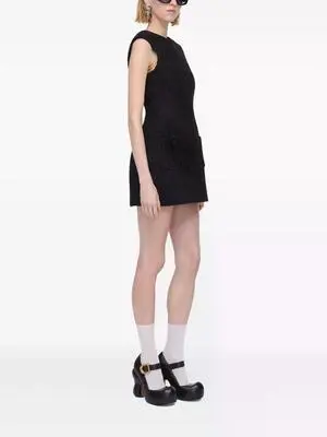 Marc Jacobs Tweed Mini Dress - Black